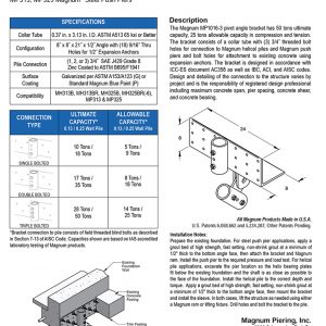 Underpinning Brackets - Download A Data Sheet About Them Today |Magnum ...