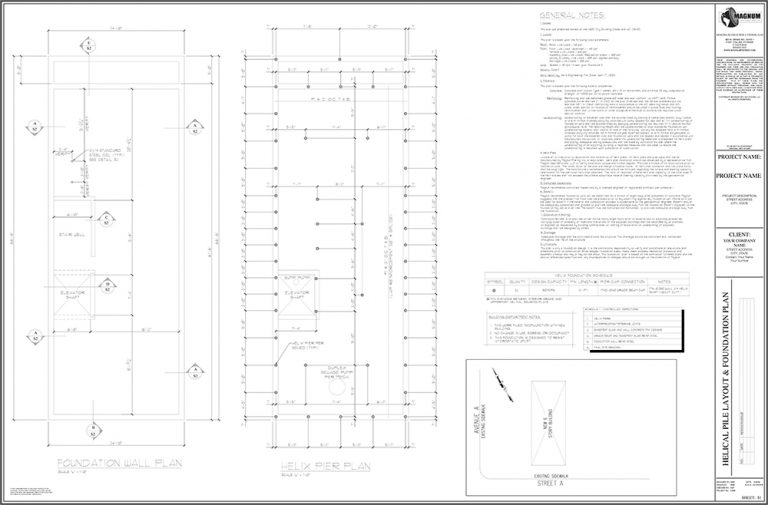 6-Story Building Basement Foundation - Magnum Piering
